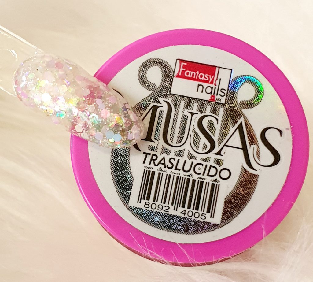Acrilico Traslúcido Musa 1 oz Fantasy Nails – Brenda Glam Nails