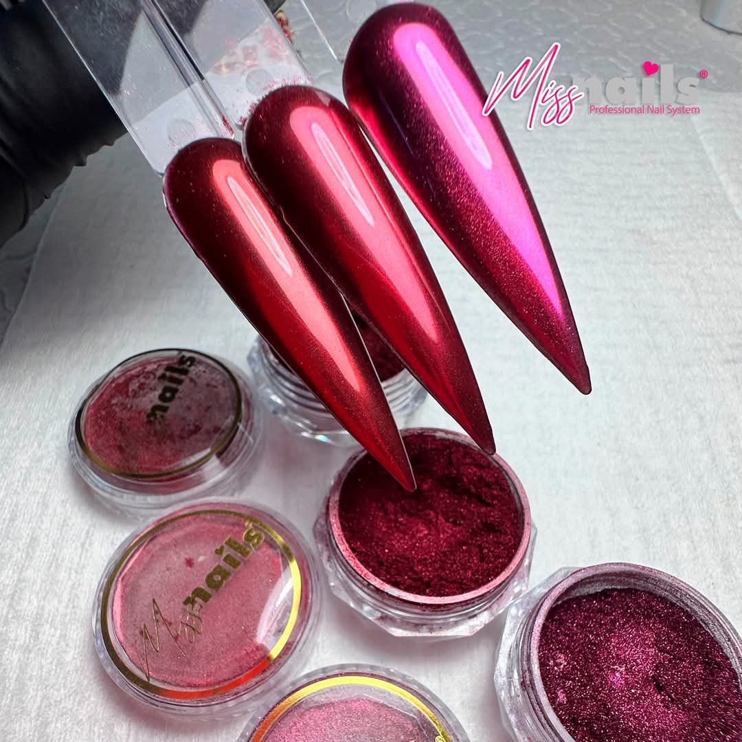 Efectos Red mix 3 tonos Miss Nails – Brenda Glam Nails